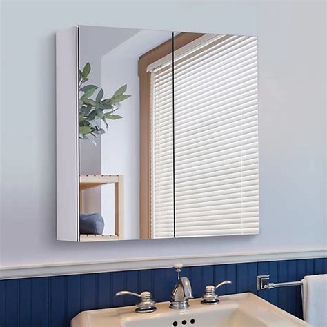 Homcom Bathroom Mirror Cabinet