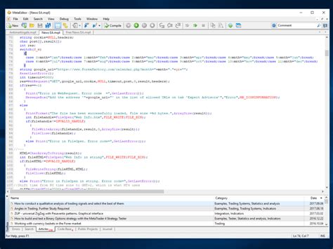 A Custom Expert Advisor Script Or Indicator For Metatrader45 Mql45