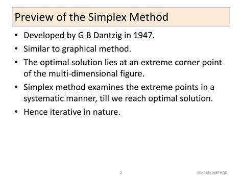 Solution Operations Research Simplex Method Presentation Studypool