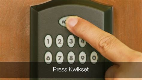 Adding a User Code to the Kwikset Smartcode 955/917 - YouTube