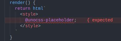 Lit Plugin Rules No Invalid Css Warning Have No Effect In This Case Issue Runem