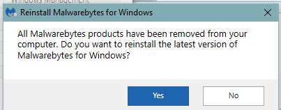 Malwarebytes Installation Failed Resolved Malware Removal Logs Malwarebytes Forums