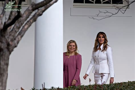 تصاویر گردش سارا نتانیاهو با ملانیا ترامپ در کاخ سفید
