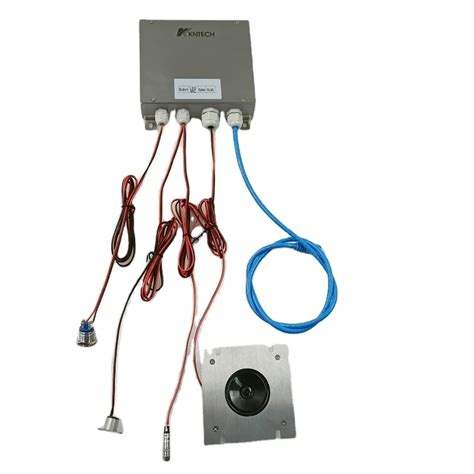 Kntech Lift Car Intercom System Ip Stainless Steel 304 Lift Intercom Hands Free Elevator