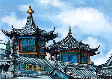 关于呼和浩特城市的简笔画（16张）简笔画图片大全