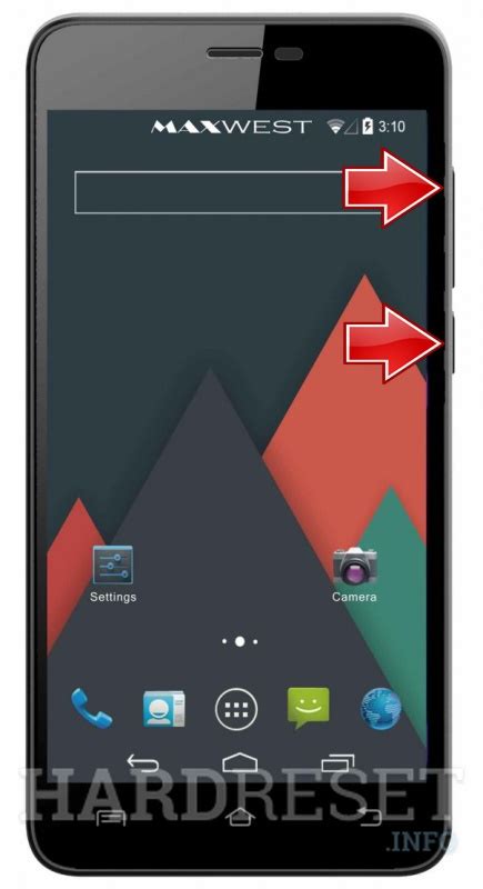 Hard Reset MAXWEST Astro