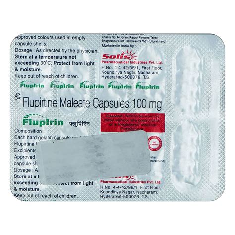 Flupirin 100 Capsule Uses Side Effects Price Apollo Pharmacy