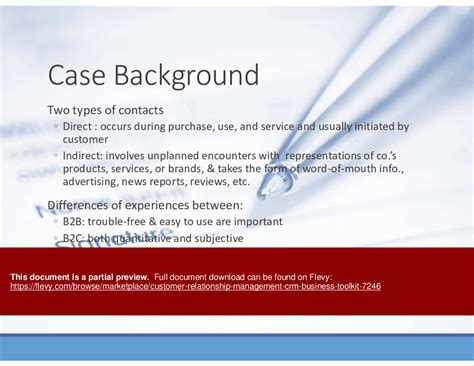 Customer Relationship Management Crm Business Toolkit Ppt Slide Deck