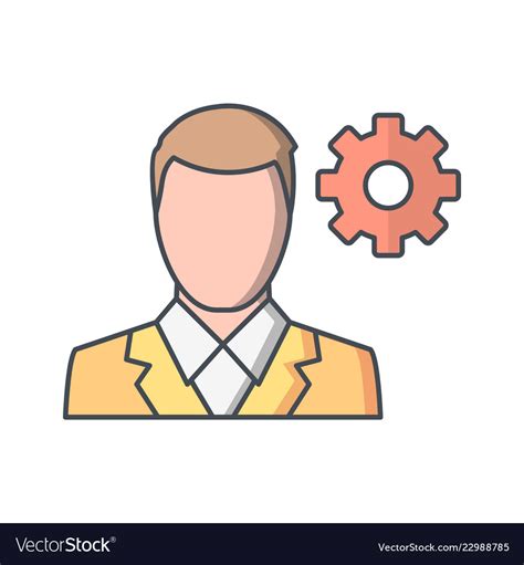 User Management Icon Royalty Free Vector Image