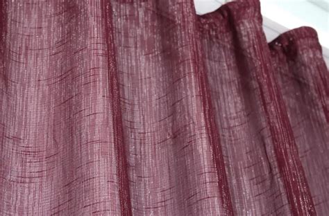 ᐉ Тюль батист з люрексовою ниткою 2 7 м Бордовий 1127т • Краща ціна в Києві Україні • Купити