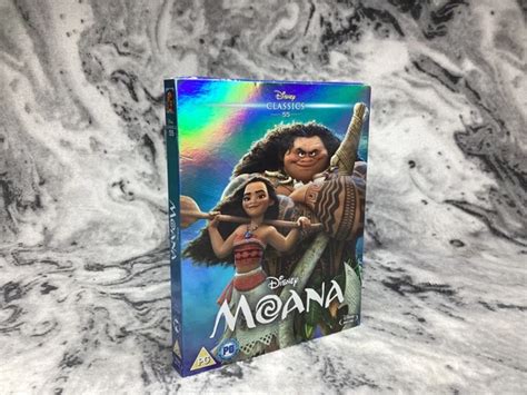 Disney Classics 55 Moana Blu Ray 2017 New And Sealed With Slipcase £