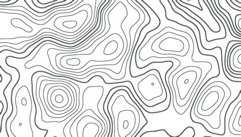 White Background With Topographic Wavy Pattern Abstract Pattern With Lines 33331485 Vector Art
