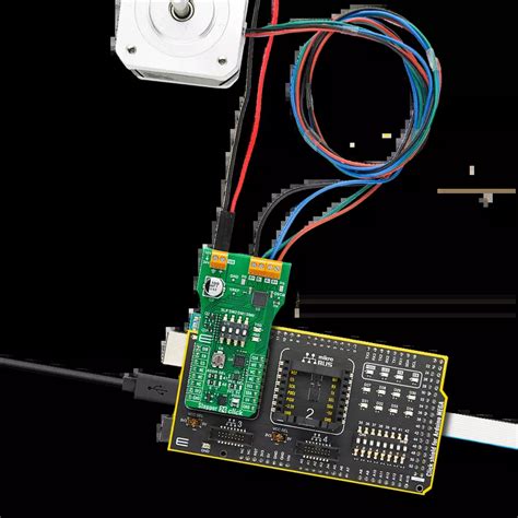Command And Maneuver Small Stepping Motors With The Precision Of The