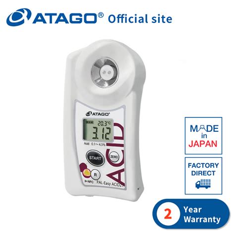Atago Pocket Acidity Meter Passion Fruit Pal Easy Acid 21 Shopee