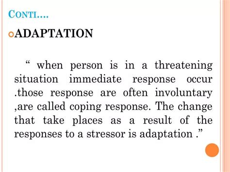 Stress And Adaptation Pptpptx