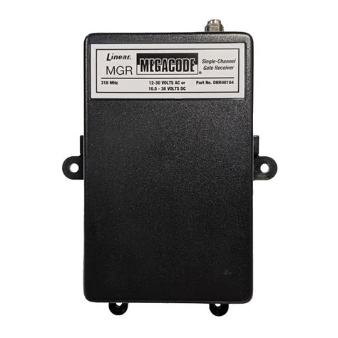 Linear MGR Single Channel Gate Receiver