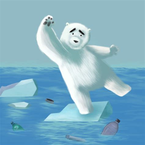 Иллюстрация Грустный медвежонок