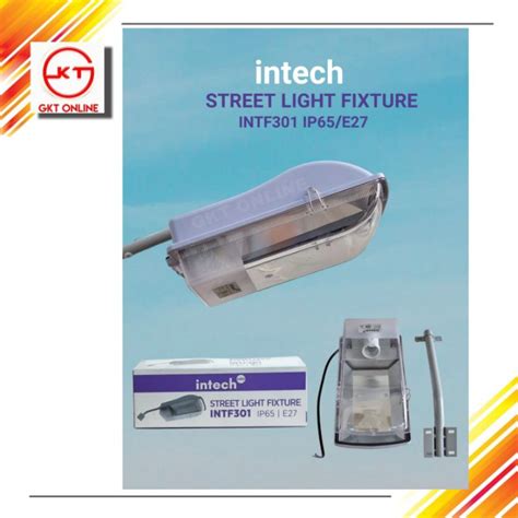 Jual Kap Lampu Jalan Kap Lampu Pju Street Light Intech Kap Kosong Shopee Indonesia
