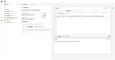 external library loaded in retool workflow is not working 💬 workflows