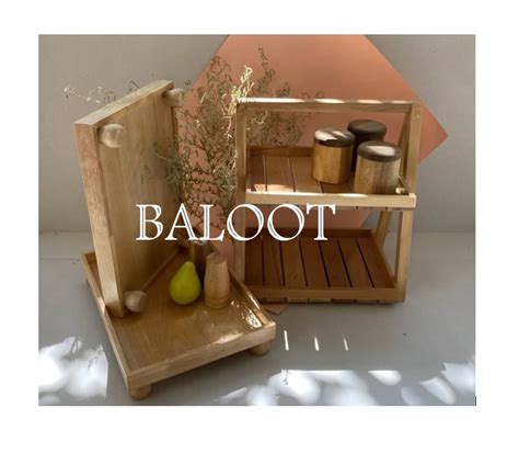 استند2 طبقه دسته دار راش کد 4620