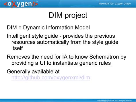 maximize your oxygen usage oxygen xml syncro soft ppt