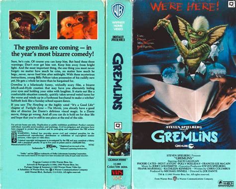 Pin By Billios P On Memories Movie Covers Gremlins Vhs Movie