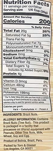 Trader Joe S Raw Brazil Nuts Premium Quality Nuts For Snacking And Baking Buy Now With