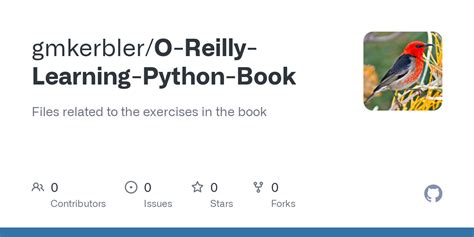 Github Gmkerblero Reilly Learning Python Book Files Related To The