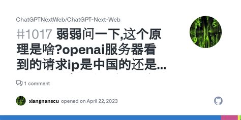 弱弱问一下 这个原理是啥openai服务器看到的请求ip是中国的还是vercel服务器的主要还是担心封号 · issue 1017