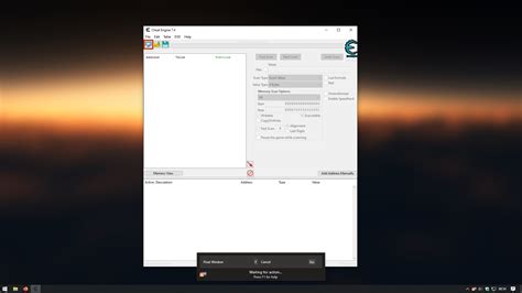 cheat engine main window isn t managed · issue 72 · fancywm fancywm