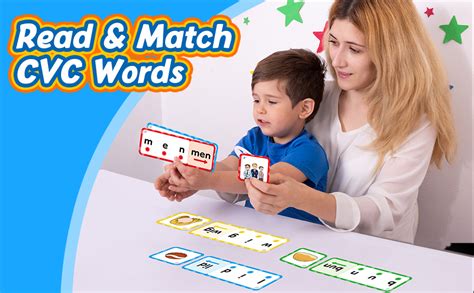 Kasfalci Cvc Word Games Flash Cards Phonics And Speech