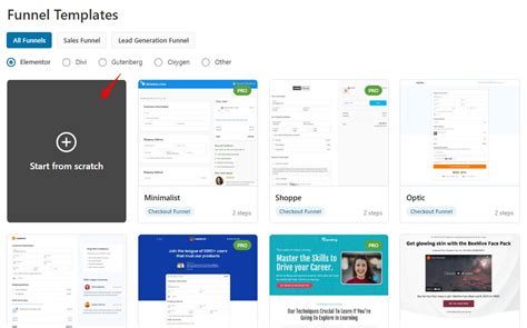 overview of the funnel builder funnelkit