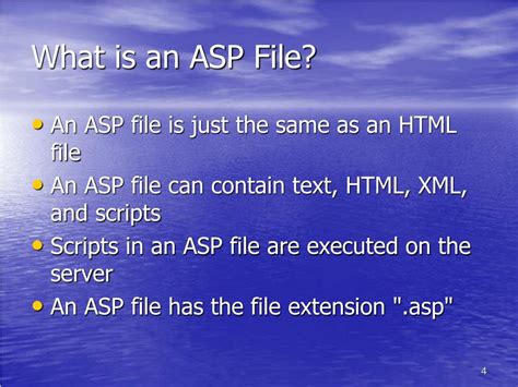 PPT ASP Introduction PowerPoint Presentation Free Download ID
