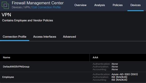 Vpn Ise Authentication Policy Azure Saml Cisco Community