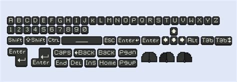 Stylized Pixel Keyboard Pack By Hayyans