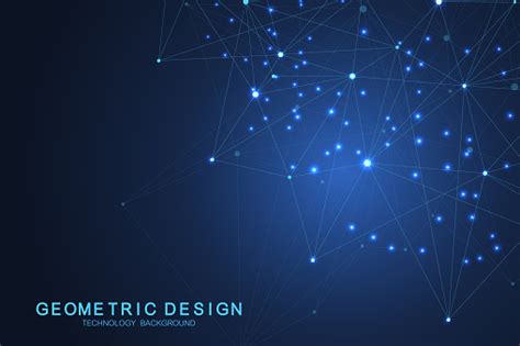 추상적인 기술 빅 데이터 시각화입니다 미래 공간 Infographic 배경 디자인입니다 벡터 일러스트 레이 션 연결에 대한 스톡 벡터 아트 및 기타 이미지 Istock