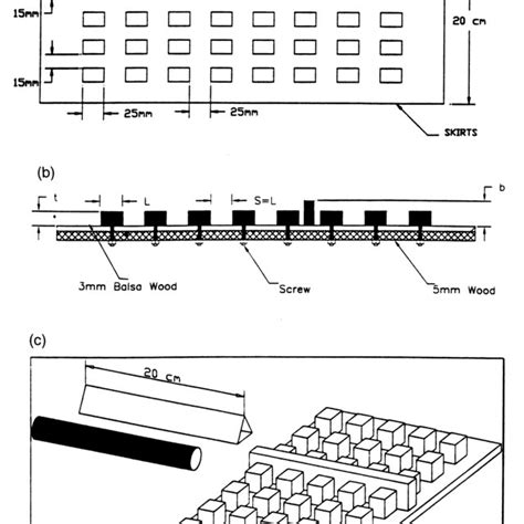 The Front View Of The Module Array Download Scientific Diagram