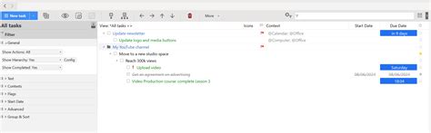 Tipsandtricks Hierarchy Filter View Subtasks From Flagged Projects