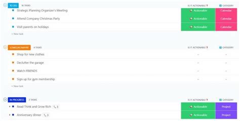 Free GTD Templates To Organize All Your Work ClickUp