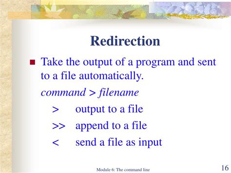 Ppt Module 6 The Command Line Powerpoint Presentation Free Download Id3698807