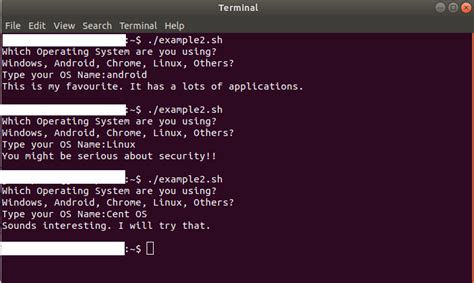 Bash Case语句 Bash脚本编程教程 Srcmini