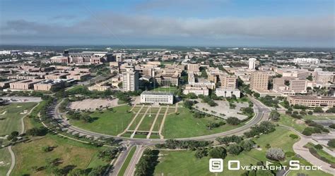 Overflightstock™ Main Campus Texas Aandm University Drone Aerial View