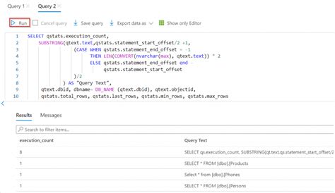 Azure SQL Database Query History DatabaseFAQs
