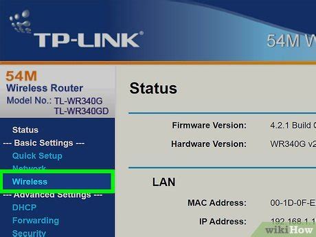 Ways To Change A TP Link Wireless Password WikiHow