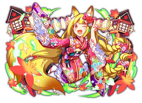 Tamamo No Mae Mythology Crash Fever Artist Request Game Cg