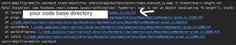 Easy Way To Beautify Your Ugly React Native Stack Trace DEV Community