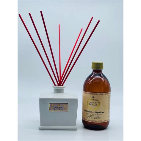 DIFFUSORE AMBIENTE VINO ROSSO E MIRTILLI 500 ML