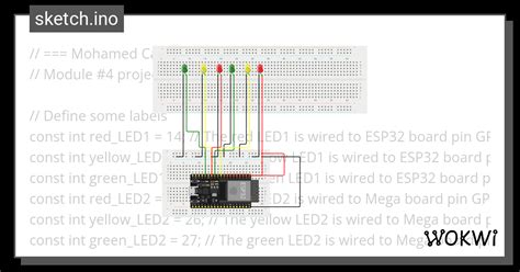 Module 4 Mohamed Camara Wokwi Esp32 Stm32 Arduino Simulator