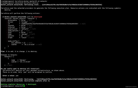 iac基础设施即代码：terraform 创建 docker 网络与容器资源 terraform docker 连接器 csdn博客