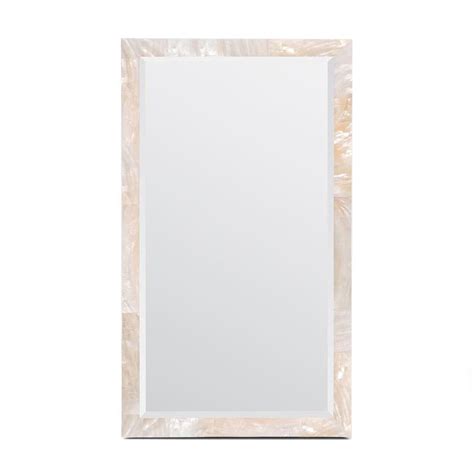 Made Goods Sidney Rectangular Mirror Kabibe Shell Multiple Options Clayton Gray Home